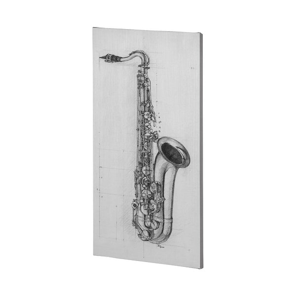 Saxophone (30 x 60) Canvas Art Print - Bed Bath & Beyond - 39217274