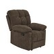 Devonaire Manual Recliner with Padded Arms - Bed Bath & Beyond - 43711535