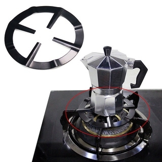Durable Steel Moka Pot Coffee Maker Support Shelf Simmer Ring For Gas ...