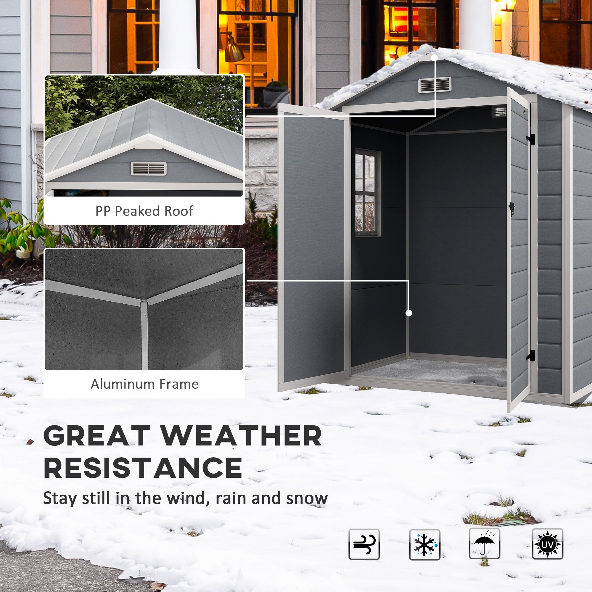 Pvc shed store