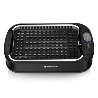 Smokeless Electric Grill Portable Nonstick Bbq with Turbo Smoke ...