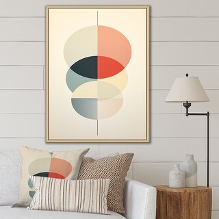 Designart "Dimensions Of Balance Abstract Geometrics I" Modern ...