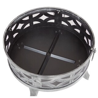 Fire Sense 62238 Firenzo Round Fire Pit - Bed Bath & Beyond - 19434987