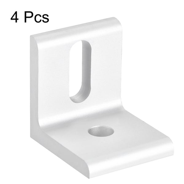 Inside Corner Brace Angle Bracket Fastener L Shape 40mmx40mmx36mm 4pcs ...