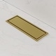 GRANDJOY Stainless Steel Linear Shower Drain with Removable Grate and ...