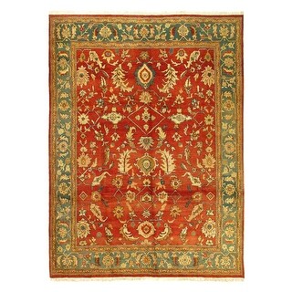 Rust Color fine Agra Rug 9' X 12' - 12' x 9' - Bed Bath & Beyond - 37067160