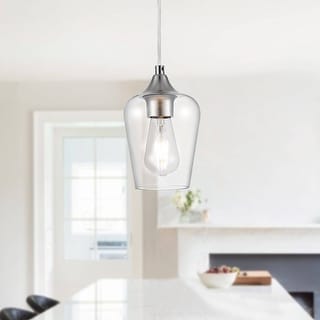 Kitchen Pendant Light Island Clear Glass - Bed Bath & Beyond - 37259979