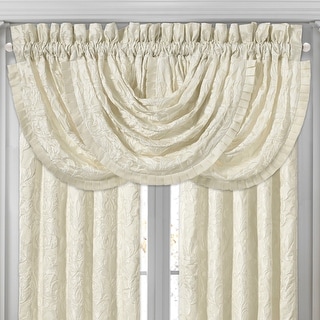 Five Queens Court Stefania Window Waterfall Valance - On Sale - Bed ...