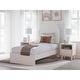 Signature Design by Ashley Wistenpine Pink/Cream Twin Upholstered Panel ...