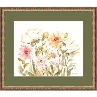 Kelley Talent 'Cottage Wildflowers' Framed Art - Bed Bath & Beyond ...