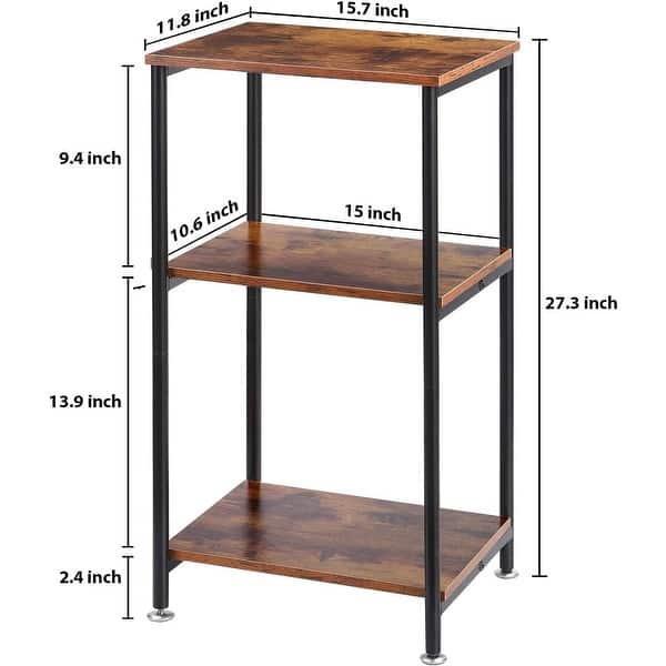 3-Tier Tall Side Table - Bed Bath & Beyond - 38408343