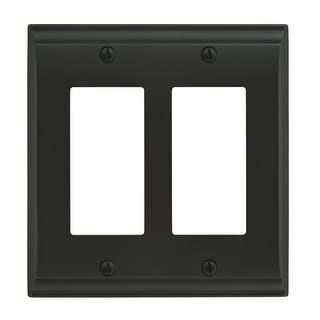 Candler 2 Rocker Black Bronze Wall Plate - 2 Rocker - Bed Bath & Beyond ...