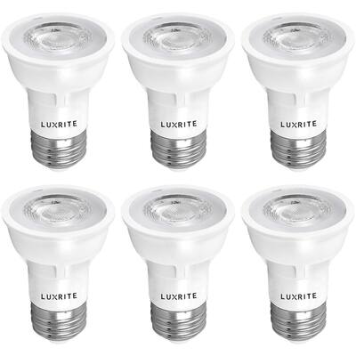 Euri Lighting Dimmable LED PAR16 GU10 Base, 7W (50W Equiv.) 500lm ...