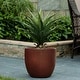 Tapered Round MgO Planter, Indoor and Outdoor - Bed Bath & Beyond ...