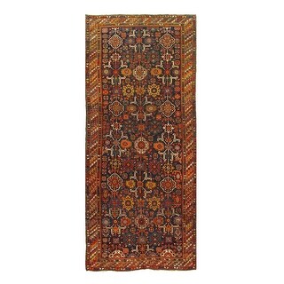 19th Century Antique Russian Caucasian Rug - 5'6" x 13'1" - Bue - 13'1 ...