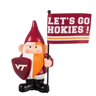 Virginia Tech, Flag Holder Gnome - 10" - Bed Bath & Beyond - 33514407