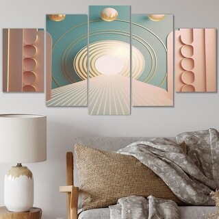 Designart "Future Minimalism Geometry Of Consciousness V" Modern ...