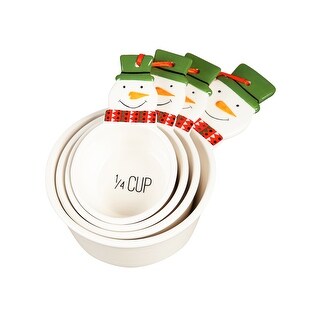 Ceramic Measuring Cup Set, Snowman - Bed Bath & Beyond - 39091684