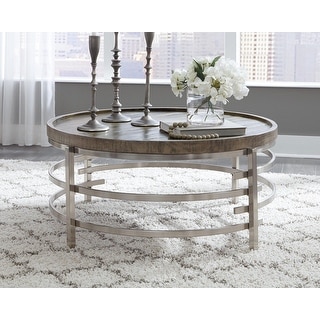 Zinelli Round Cocktail Table - Bed Bath & Beyond - 28792077