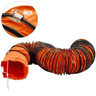VEVOR 10inch Flexible Duct Hosing 25ft PVC Duct Hose for Exhaust ...