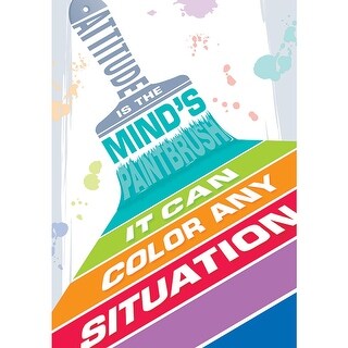 Attitude Is The Minds Paintbrush - Bed Bath & Beyond - 17113349
