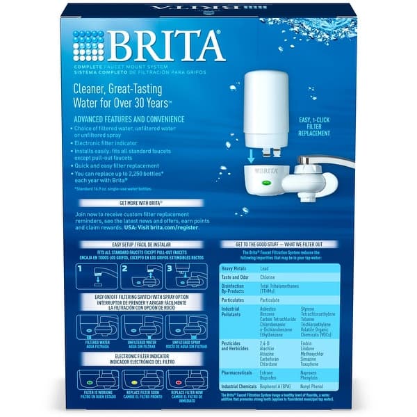BRITA Ultra Faucet Mount Filter System - Bed Bath & Beyond - 5833195
