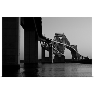 "Tokyo Gate Bridge Of Koto-ku, Tokyo." Poster Print - Multi - Bed Bath ...