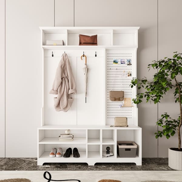 open entryway rack