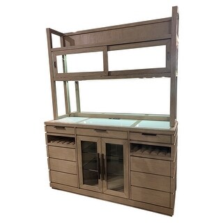 Fairview Home 66 In. Buffet with Hutch - 66W x 18.63D x 86H - Bed Bath ...