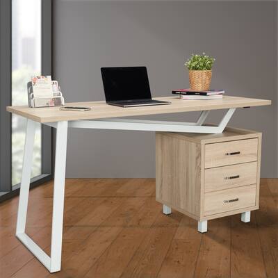 Modern Designs Sand Interchangeable Computer Desk with Storage ...