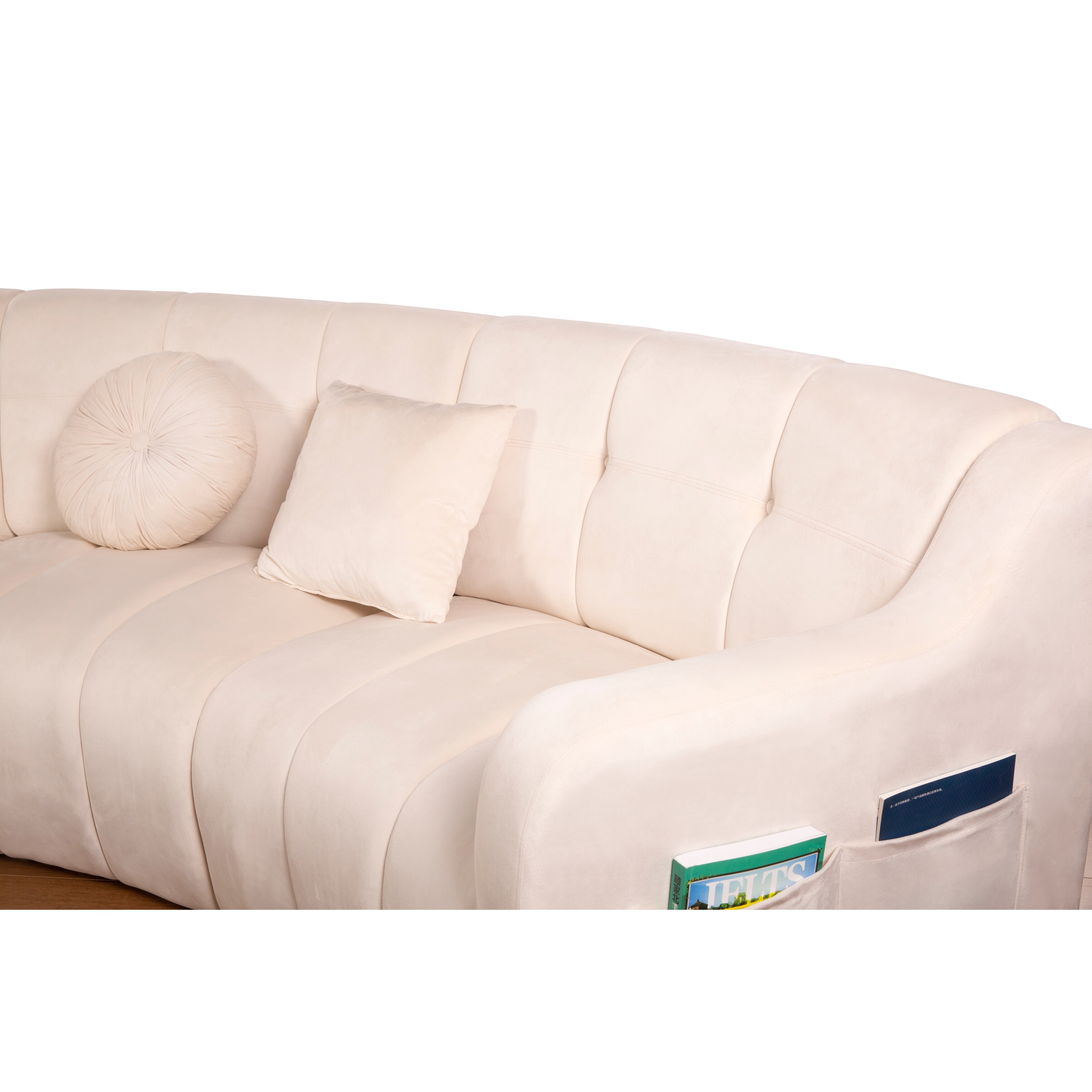 round back corner sofa