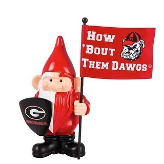 University of Georgia, Flag Holder Gnome - 10" - Bed Bath & Beyond ...