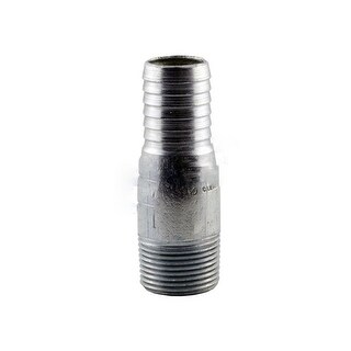 2 in. Cylindrical Galvanized Male Adapter - Bed Bath & Beyond - 39110278