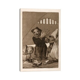 iCanvas "Los Caprichos - Duendecitos (Elves), Plate 49,1799" by ...