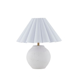 Madison 20" Table Lamp with Linen Shade, White - Bed Bath & Beyond ...