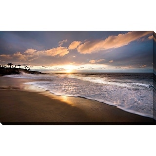"Sunset Beach" Print on Canvas - Bed Bath & Beyond - 36037248