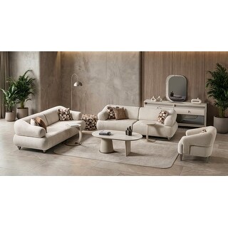 Bern 4 Pieces Living Room Sets 2 Sofa 2 Chair - Bed Bath & Beyond ...