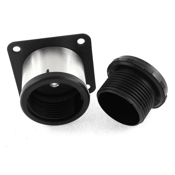 Furniture Cabinet Sofa Adjustable Plinth Leg Feet 50mm x 50mm 10 Pcs ...