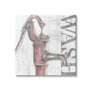 Stupell Rustic Wash Spicket Canvas Wall Art design by Studio 731 rep ...