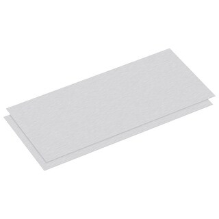 300mm x 150mm x 0.5mm Rectangle 6061 Aluminum Sheet Flat Metal Plate ...