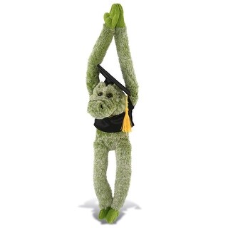 DolliBu Long Arms Alligator Graduation Plush Toy with Gown and Cap - 21 ...