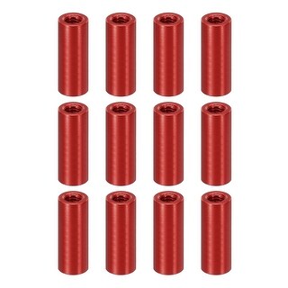 Metal Threaded Standoff Spacer Nuts, Round Aluminum Spacers Female ...