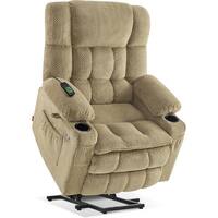 MCombo Dual Motor Power Lift Recliner Chair Infinite Position, Massage ...