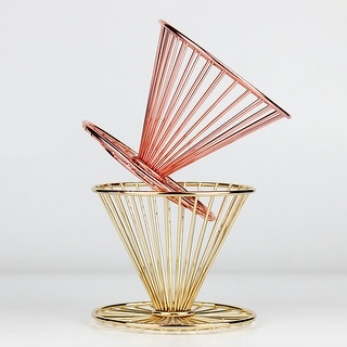 Coffee Filter Holder Reusable Radial Pattern Stainless Steel New Style ...