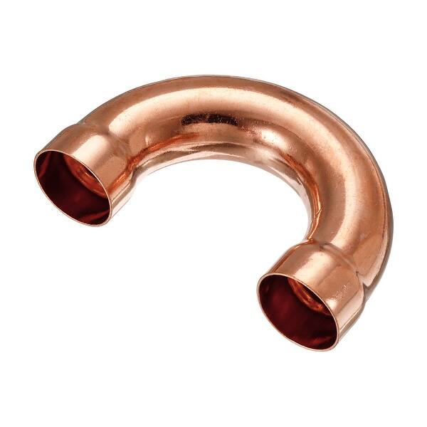 U Shape Elbow 180 Degree Copper Pipe Fitting Welding Solder Connect ...
