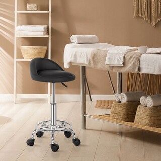Multifunctional Technician's Stool Round Stool with Backrest - Bed Bath ...