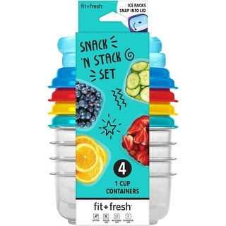 Fit & Fresh 407KFF 1 Cup Stak Pak Container - Bed Bath & Beyond - 41815546