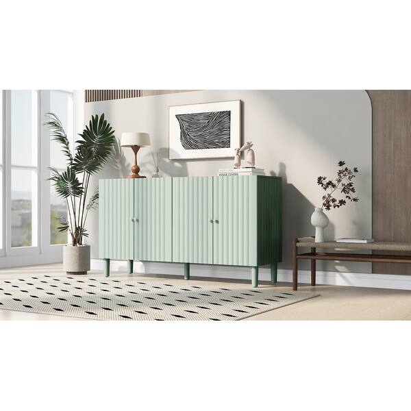 lime green sideboard