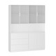 Modular Buffet and Display Cabinet - Modular Design in Pristine White ...