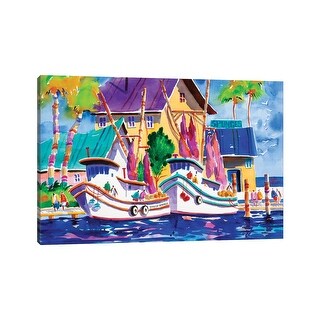 iCanvas "Sponge Docks I" by Ellen Negley Canvas Print - Bed Bath ...